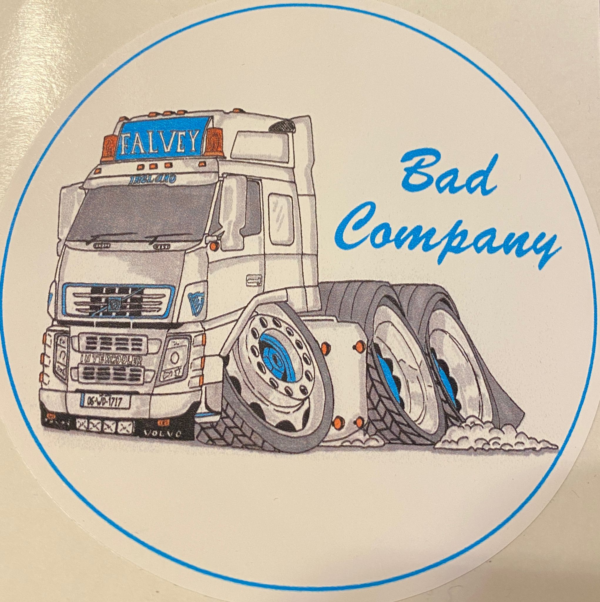 Big Cool sticker – Falvey's Bad Company